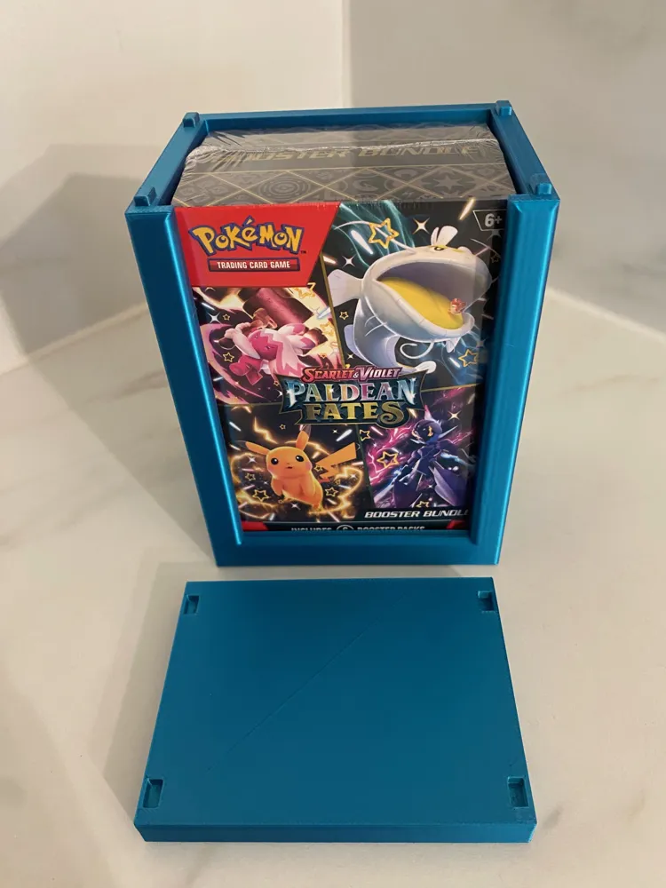 pokemon booster bundle protector case - Free 3D Print Model - MakerWorld