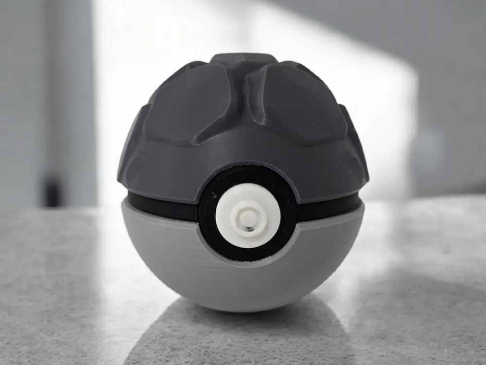#0076 Golem Pokeball - Multiparts by 3D Girl - MakerWorld