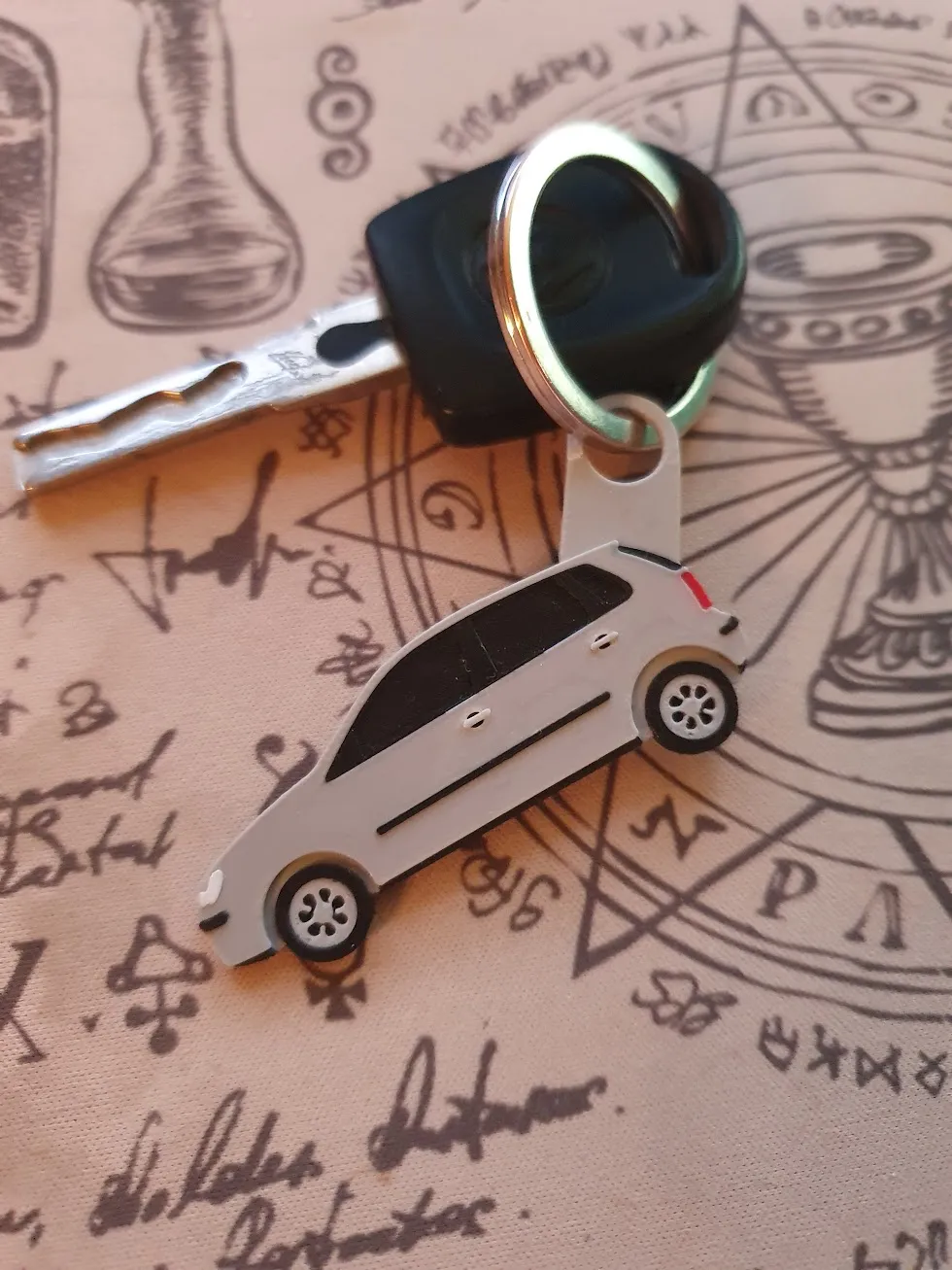 VW Polo 9N Keychain by Bediton - MakerWorld