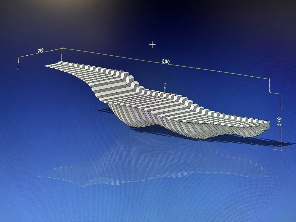 Ondina Shelf-800 by Raffo Design MakerWorld: Download Free 3D Models