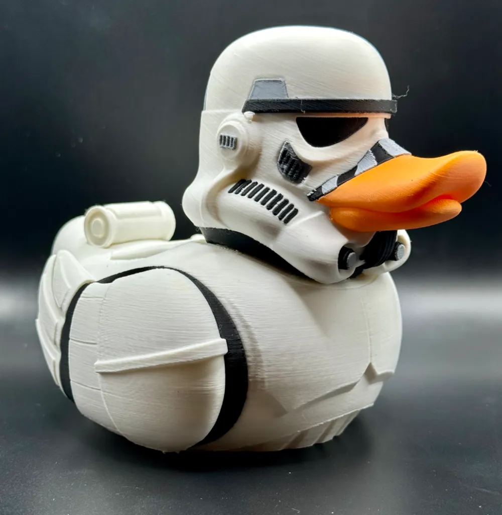 Stormtrooper Duck - Free 3D Print Model - MakerWorld