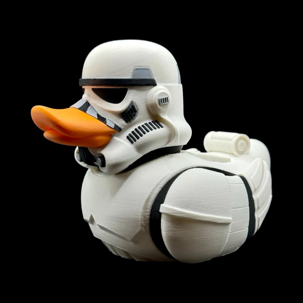 Stormtrooper Duck - Free 3D Print Model - MakerWorld