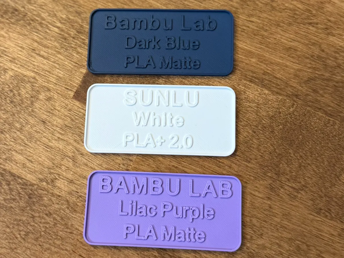 Filament Color Swatch - Free 3D Print Model - MakerWorld