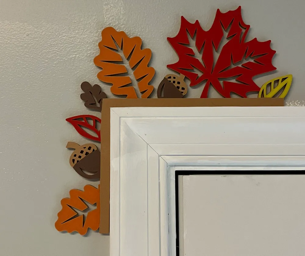 Fall Decor Door Corner | Door Topper by Stellar Prints - MakerWorld