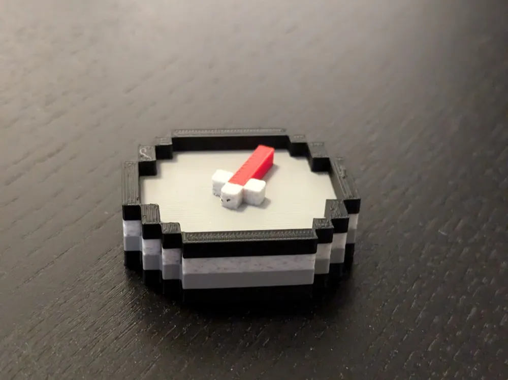 Minecraft Compass by derhein MakerWorld: Download Free 3D Models