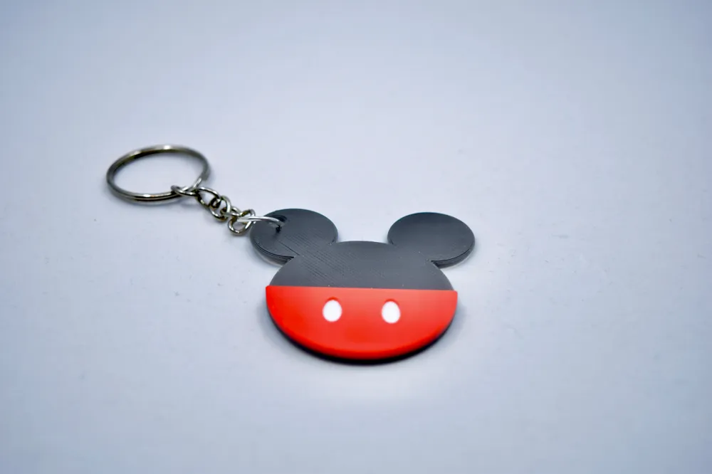 Mickey Mouse Keychain by Grove3D - MakerWorld