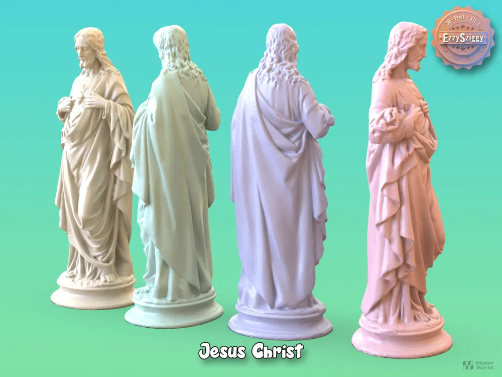 Jesus Christ by EzzySziggy MakerWorld: Download Free 3D Models