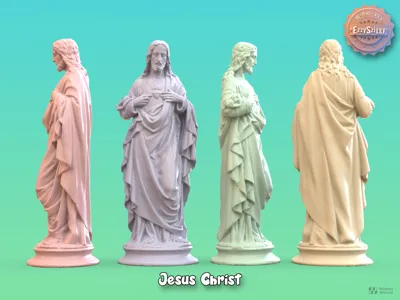 Jesus Christ - Free 3D Print Model - MakerWorld