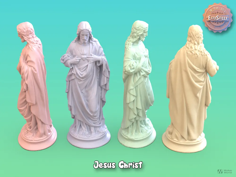 Jesus Christ by EzzySziggy MakerWorld: Download Free 3D Models