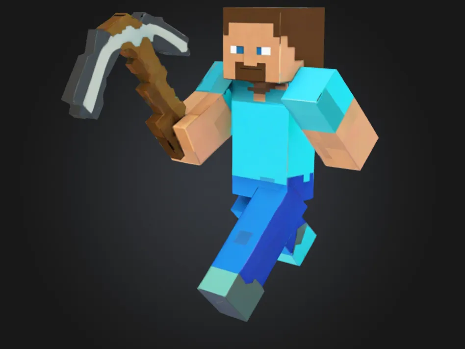Minecraft | Steve by paoloronco MakerWorld: Download Free 3D Models
