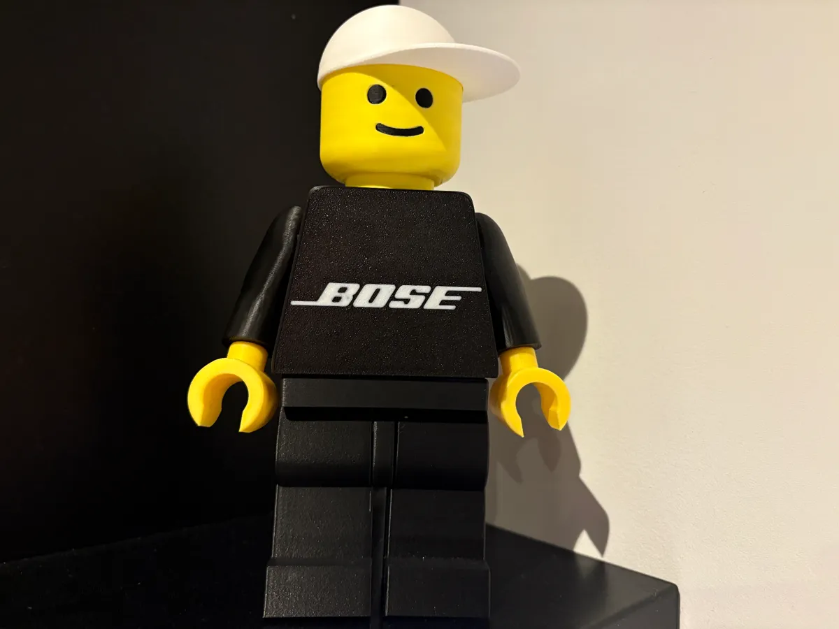 Brickman Bose 20cm Figure - Free 3D Print Model - MakerWorld