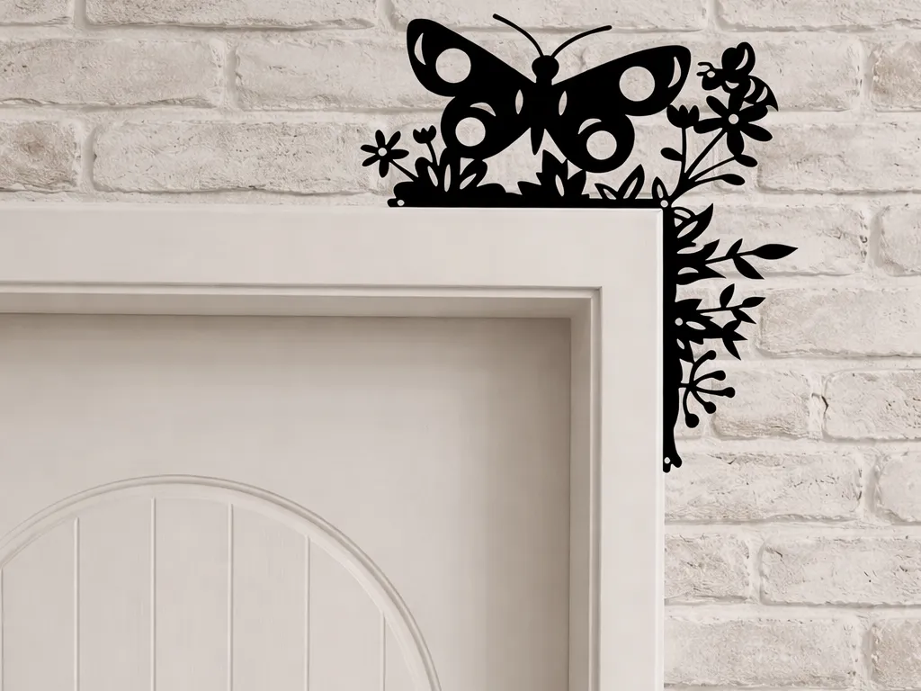 Spring door corner decoration - Free 3D Print Model - MakerWorld