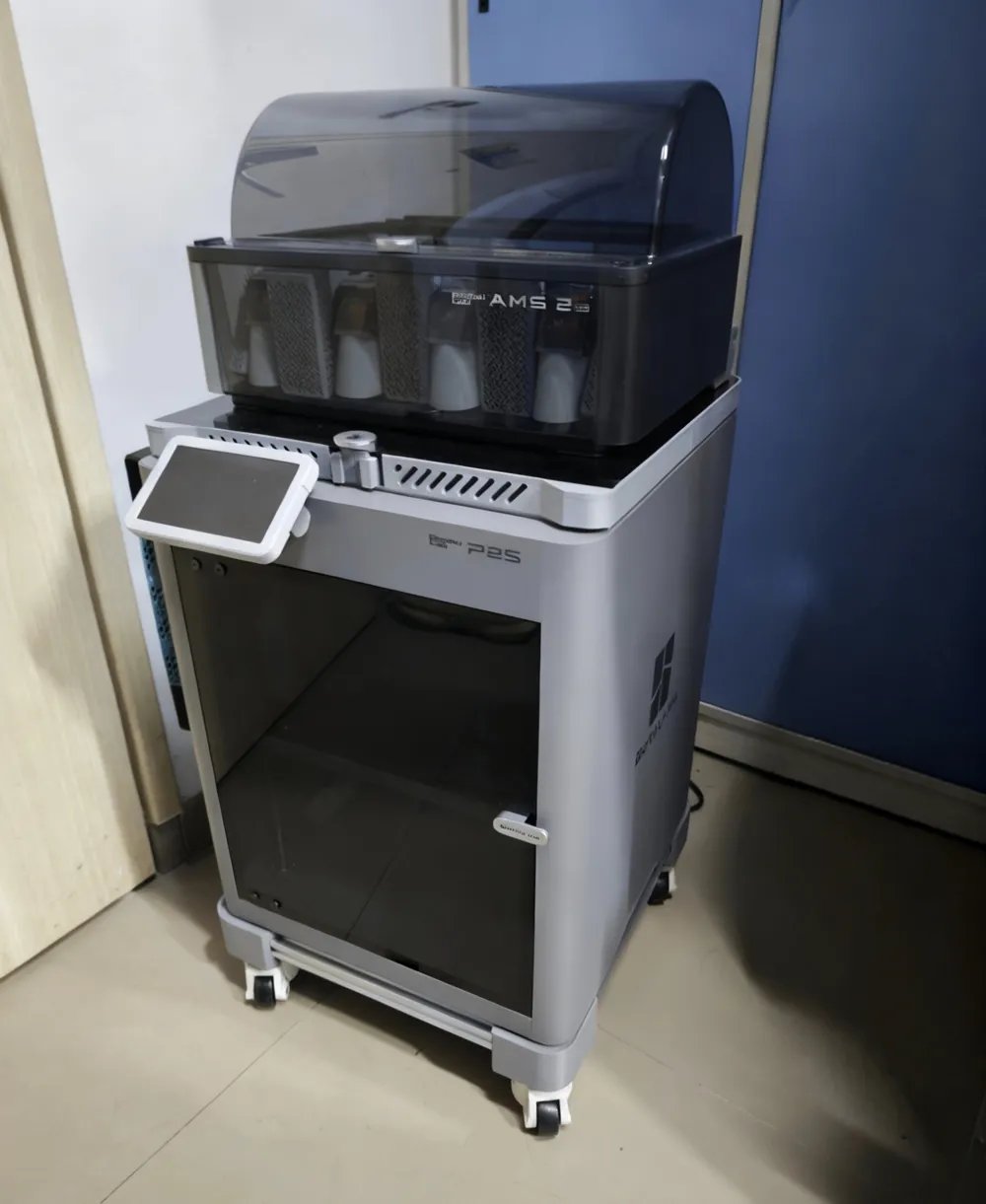 P2S mobile stand - 3D Printer stand - quick movement 【TATZ】 Bambu Lab ...