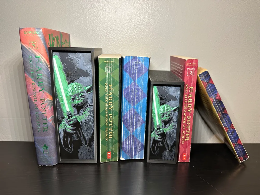 Yoda Hueforge Bookmark - 2 sizes by Hey Ben MakerWorld: Download Free ...