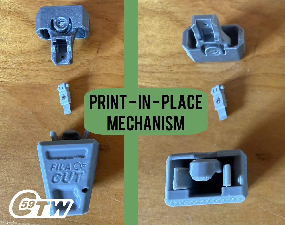 Push Button Filament Cutter - Free 3D Print Model - MakerWorld