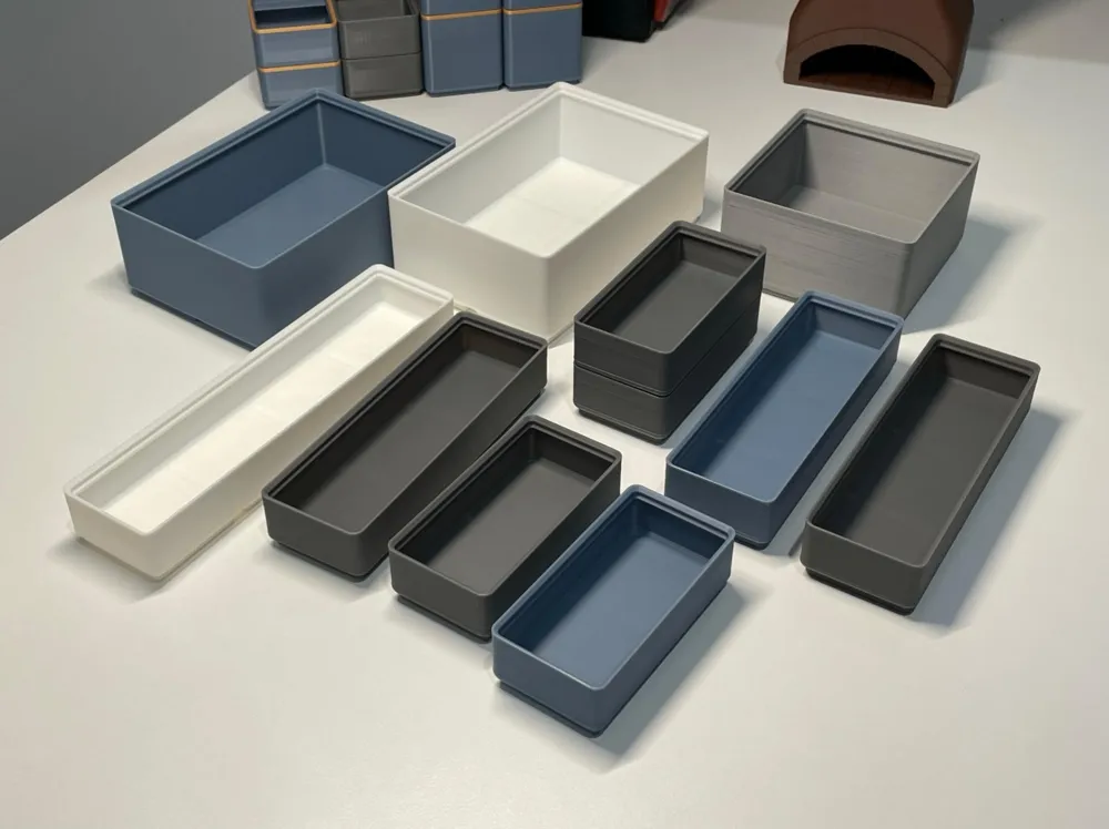 Gridfinity 1.2mm Wall Divider Bins Remixed by KYZ Design - MakerWorld