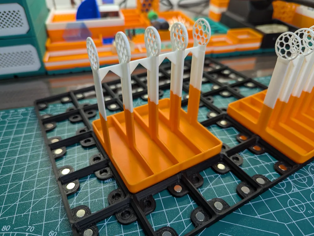 Gridfinity Pliers Rack (Holder) 2x2 - Free 3D Print Model - MakerWorld
