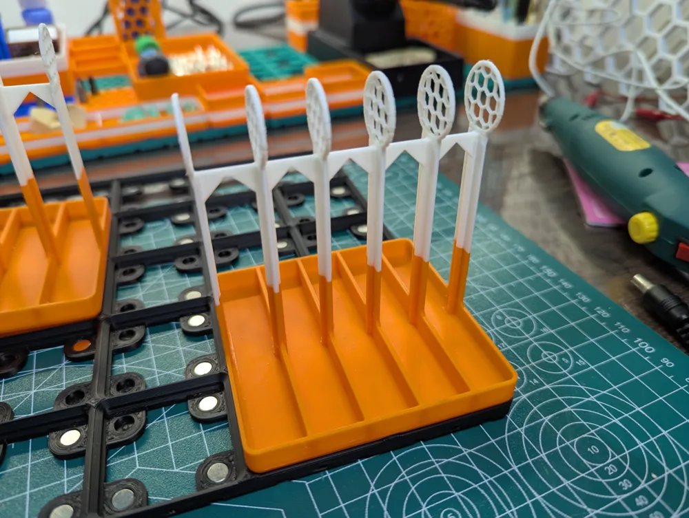 Gridfinity Pliers Rack (Holder) 2x2 - Free 3D Print Model - MakerWorld