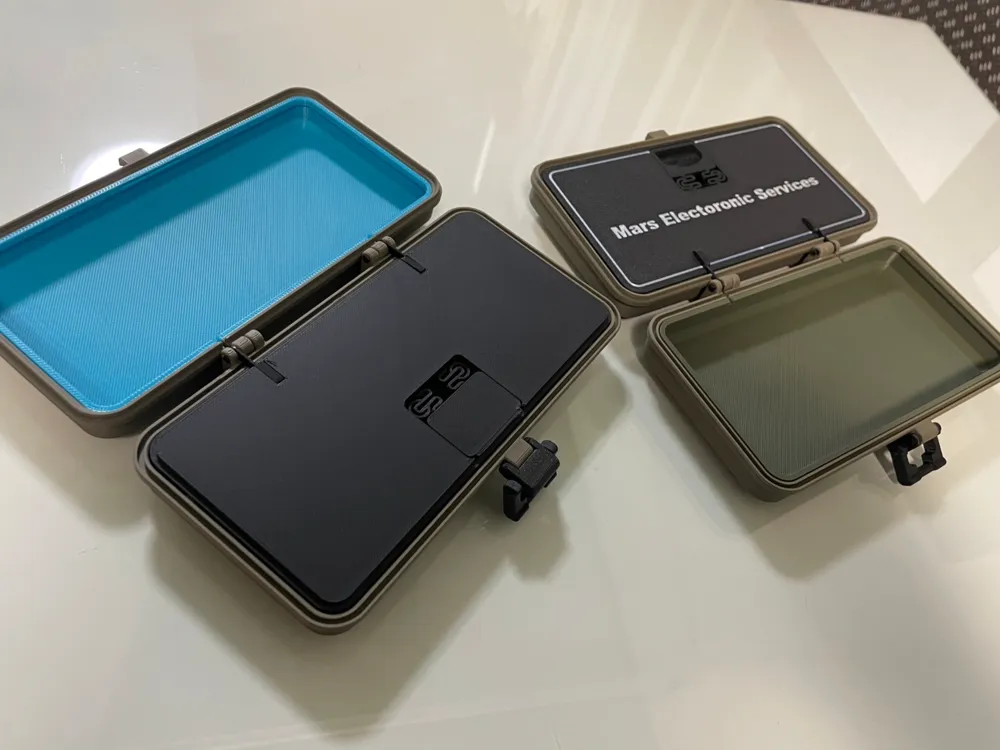 Utility BOX with customizable text by Mars Electronic Services - MakerWorld