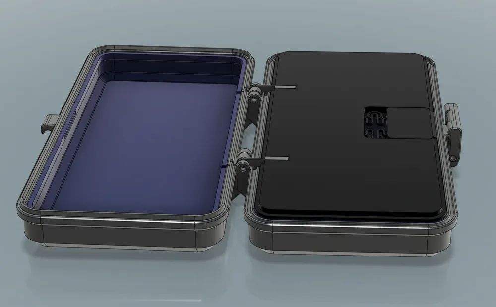 Utility BOX with customizable text by Mars Electronic Services - MakerWorld