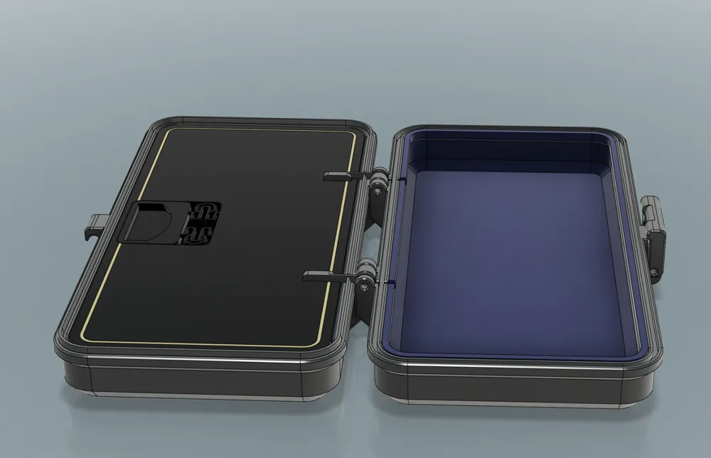 Utility BOX with customizable text by Mars Electronic Services - MakerWorld