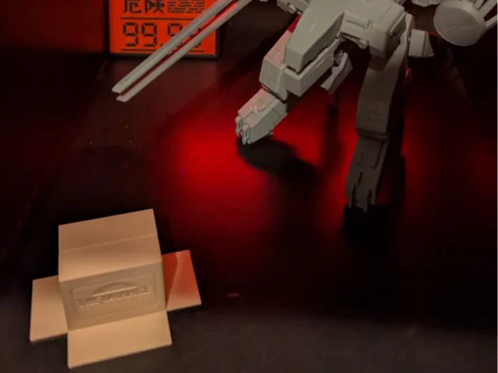 Metal Gear Solid - Cardboard Box - Free 3D Print Model - MakerWorld