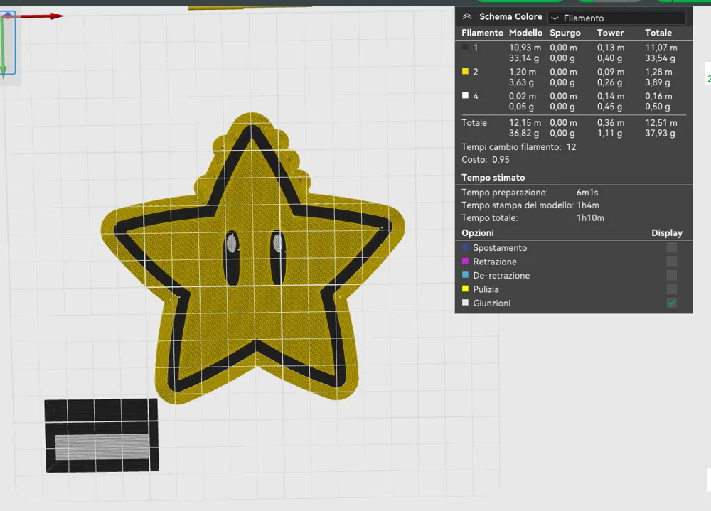 Frame/Portafoto Stella (Super Mario) by Fio95 - MakerWorld