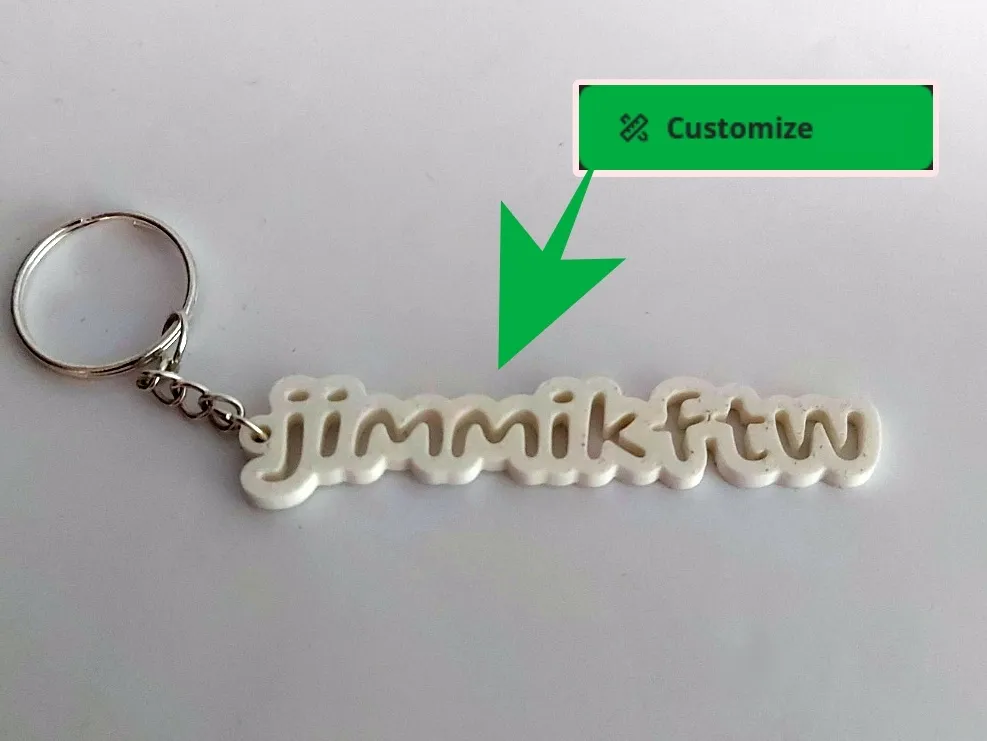 Outline keychain by jimmikftw MakerWorld: Download Free 3D Models