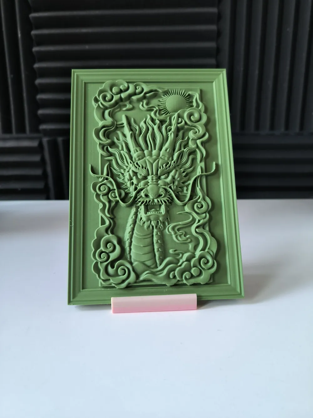 3D Dragon Relief Wall Art – chinese dragon by orrca33 MakerWorld ...
