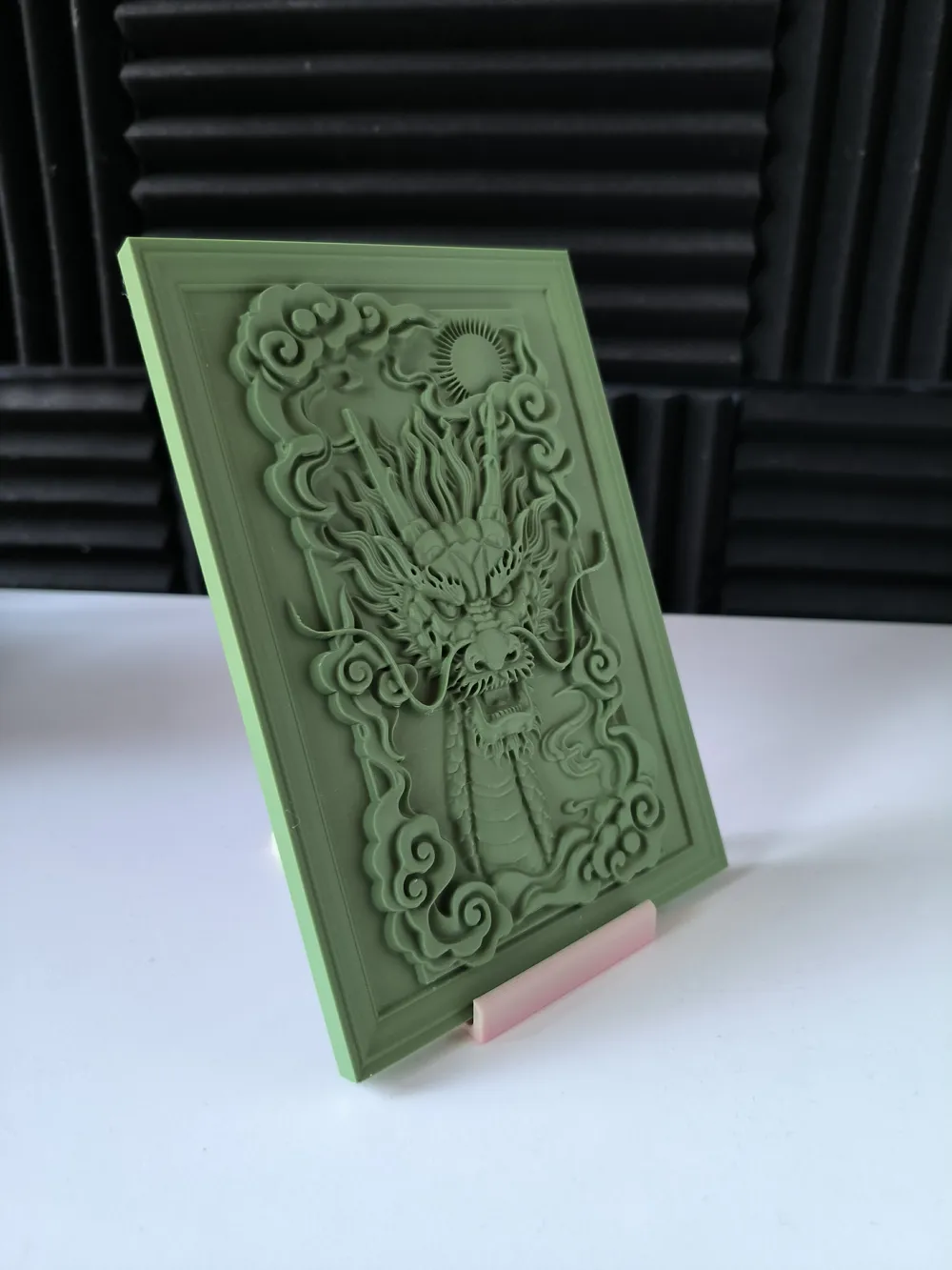 3D Dragon Relief Wall Art – chinese dragon by orrca33 MakerWorld ...