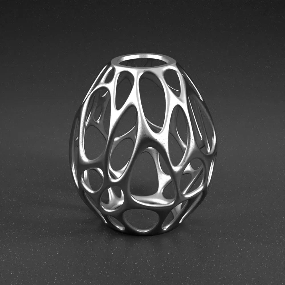 VORONOI EASTER EGG SCULPTURE by Toprototyp - MakerWorld
