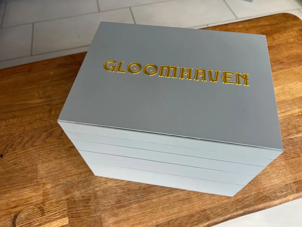 Gloomhaven 2nd Edition – Terrain Storage Box - Free 3D Print Model ...