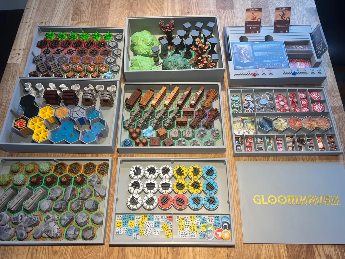Gloomhaven 2nd Edition – Terrain Storage Box - Free 3D Print Model ...