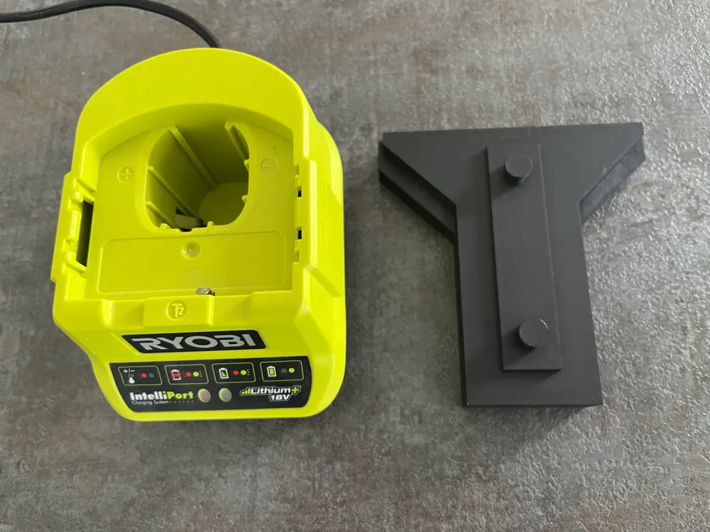 Ryobi 18V Charger Mount for Ryobi Link System by SBrandsborg - MakerWorld