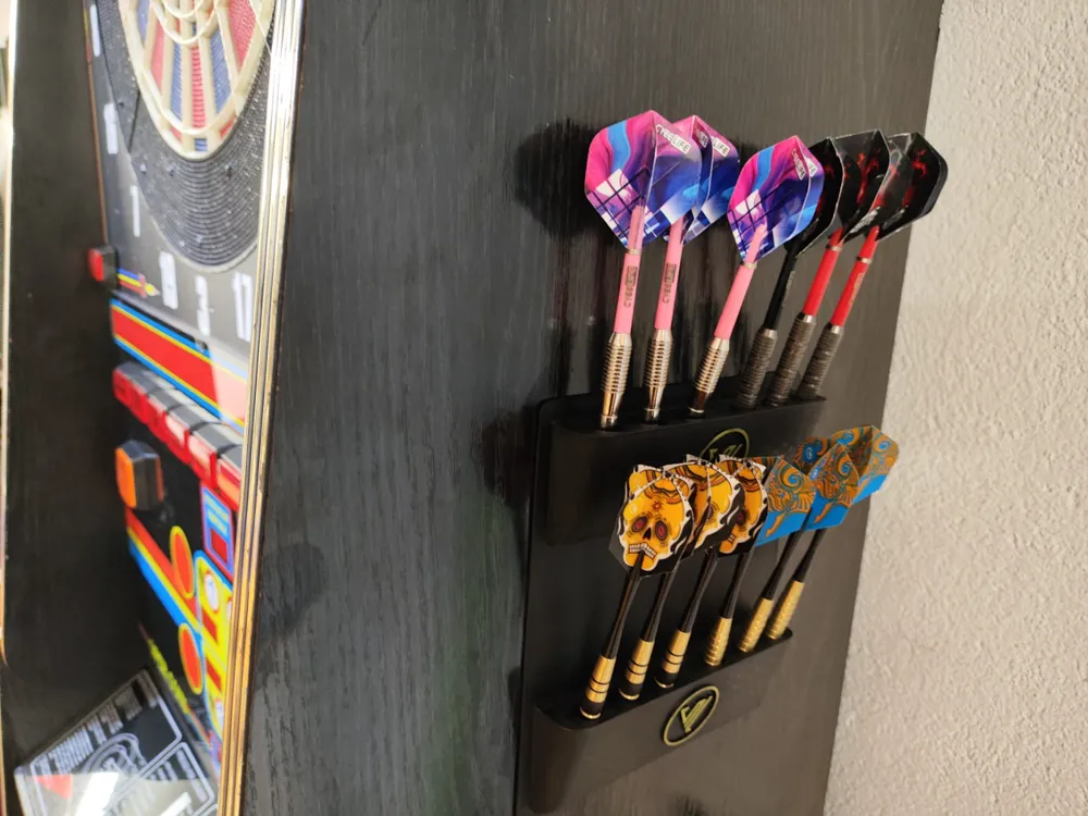 Dart holder (12 darts) wall mount by magstreet - MakerWorld