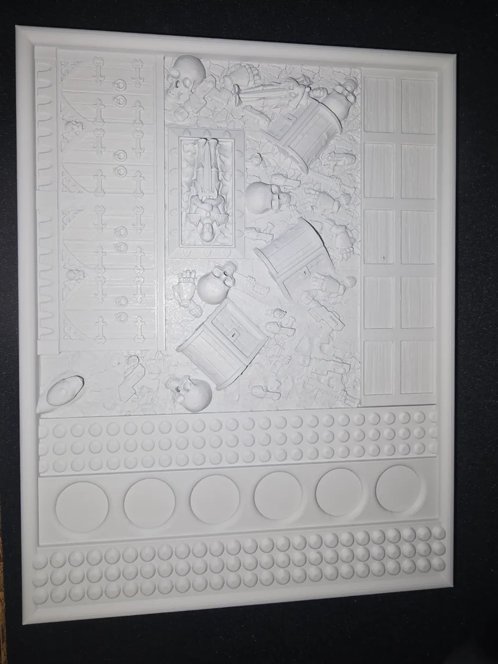 Dry Palette - Textured for Mini Painting - Free 3D Print Model - MakerWorld