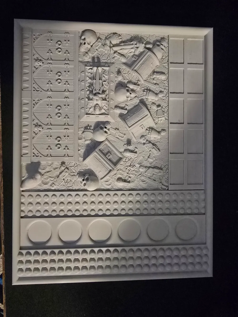Dry Palette - Textured for Mini Painting - Free 3D Print Model - MakerWorld