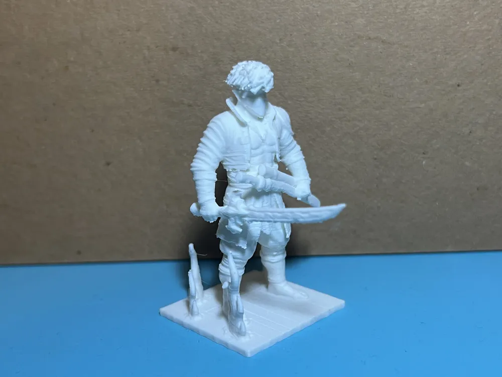 D&D Human Samurai - Free 3D Print Model - MakerWorld