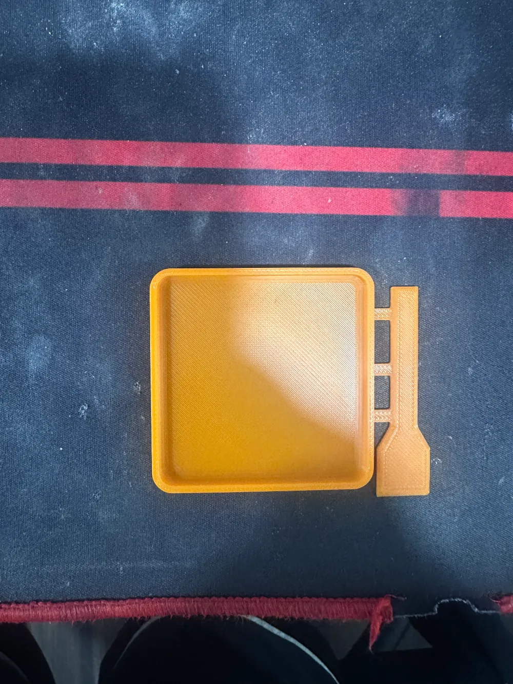 Mini Mixing tray with spatula by Imagination Dynamics - MakerWorld