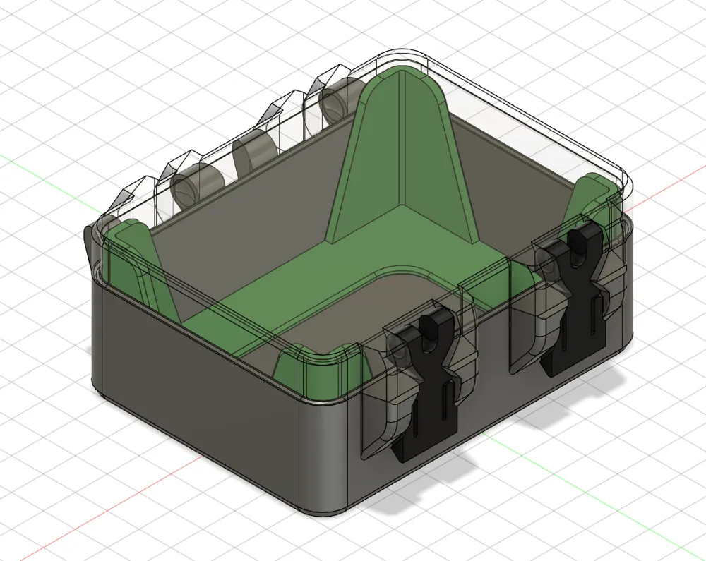 SnapLock Card Box + Insert - Parametric (beta) Remixed by iamnotwhoiam MakerWorld: Download Free ...
