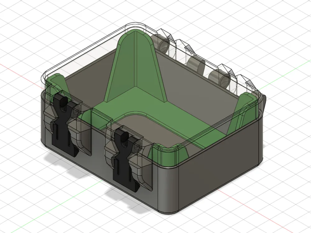 SnapLock Card Box + Insert - Parametric (beta) Remixed by iamnotwhoiam MakerWorld: Download Free ...