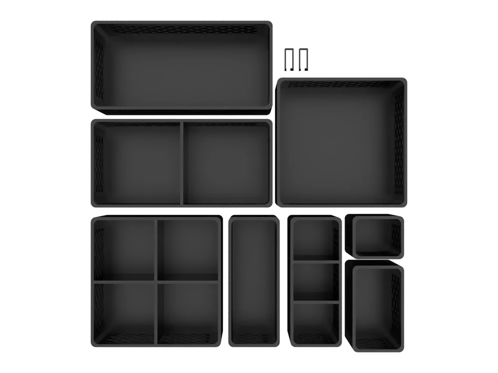 Honeycomb Grid Box Collection - Storage Box - Free 3D Print Model ...
