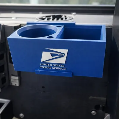 USPS Mail LLV Scanner and Cupholder - Free 3D Print Model - MakerWorld
