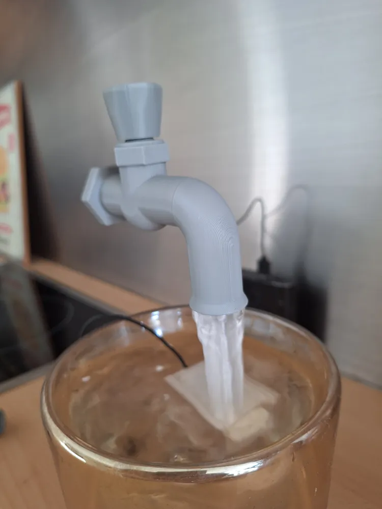 Floating faucet - Free 3D Print Model - MakerWorld