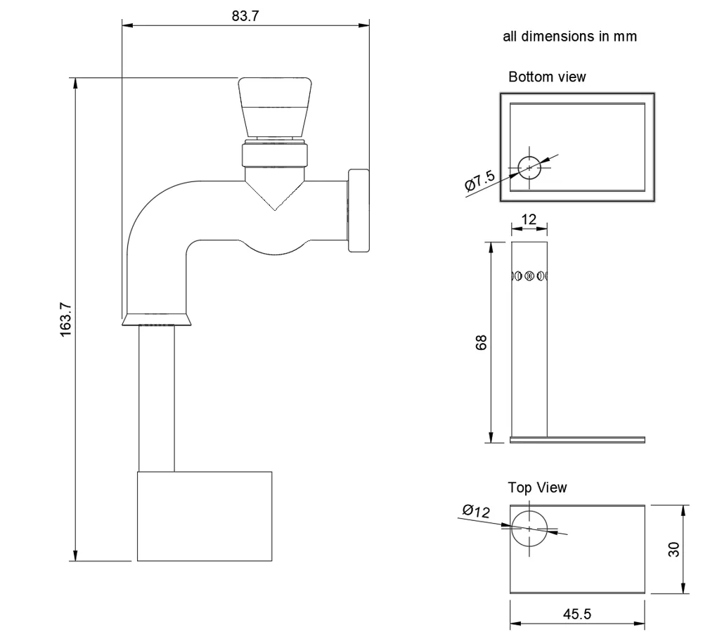 Floating faucet - Free 3D Print Model - MakerWorld