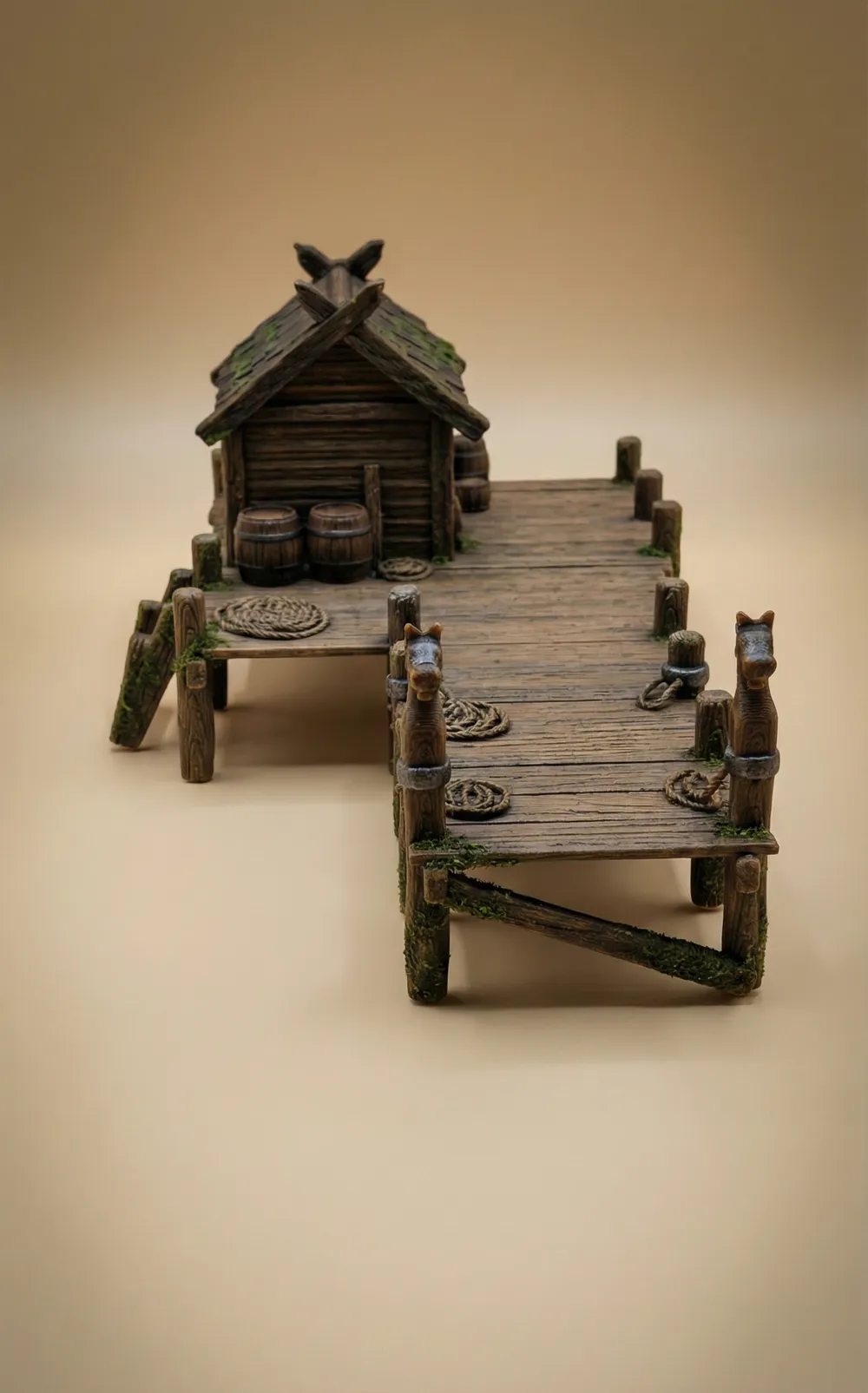Valhalla’s Gateway: The Viking Dock - Free 3D Print Model - MakerWorld