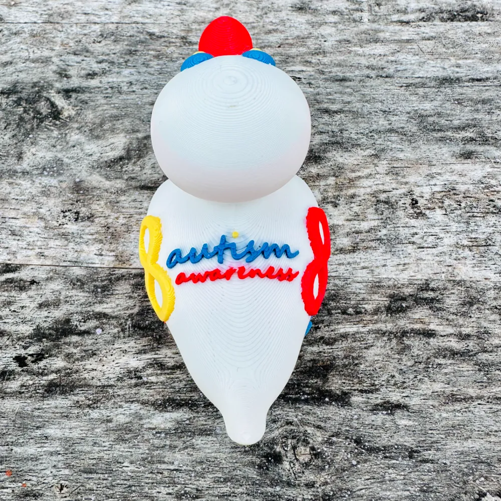 Autism Awareness Rubber Duck by Lily Flynn Co. - MakerWorld