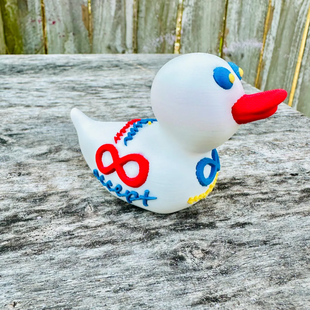 Autism Awareness Rubber Duck by Lily Flynn Co. - MakerWorld