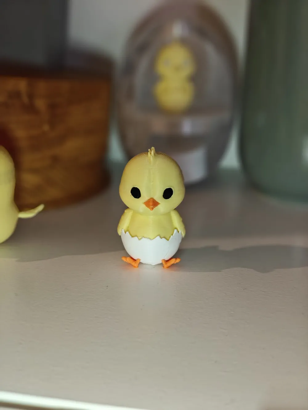 Hatching Baby Chick — Easter Figurine - Free 3D Print Model - MakerWorld