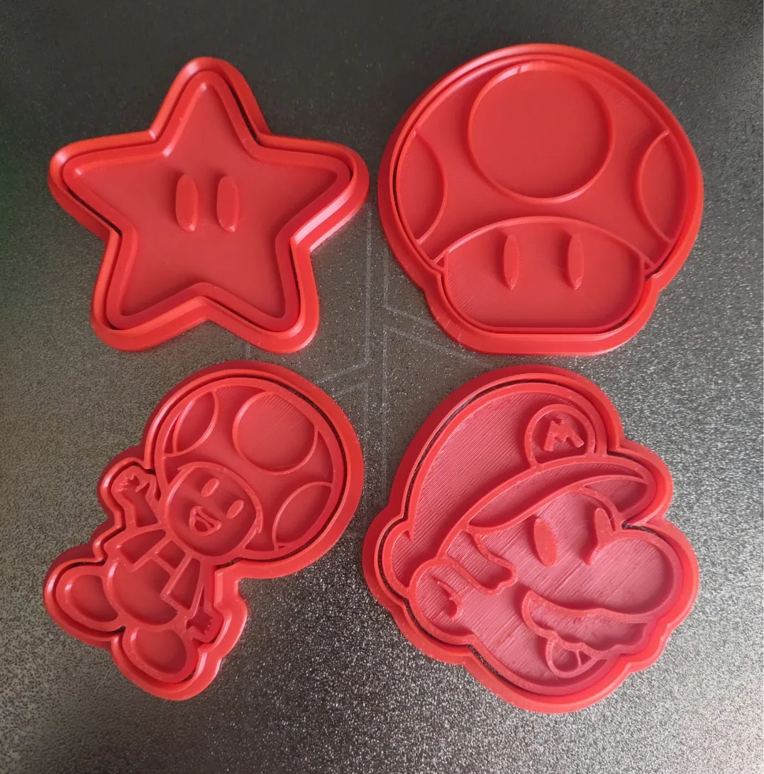 biscoitos Super Mario - Modelo gratuito para impressão 3D - MakerWorld